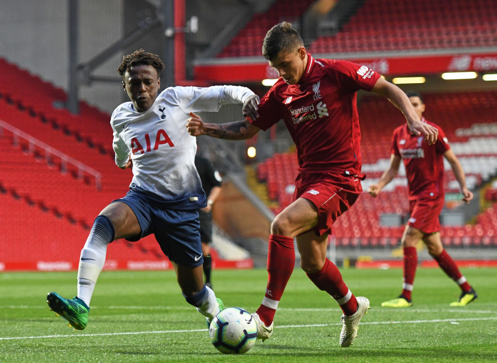 Adam Lewis could be next youngster in Liverpool team after training call-up