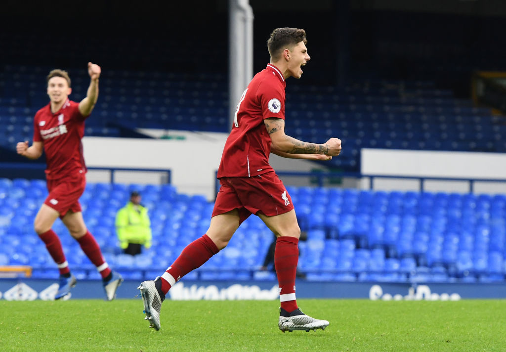Adam Lewis' match-winning display in under 23 derby brings Liverpool ...