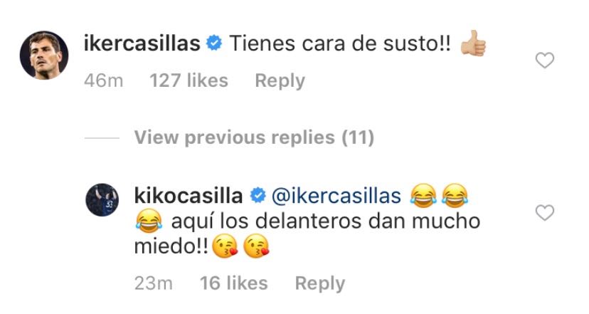 Iker Casillas sends Instagram message to Leeds goalkeeper Kiko Casilla Iker Casillas sends Instagram message to Leeds goalkeeper Kiko Casilla