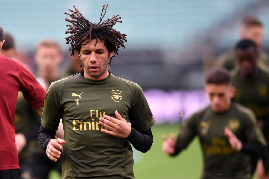 Arsenal Midfielder Mohamed Elneny Sent Off On Besiktas Debut