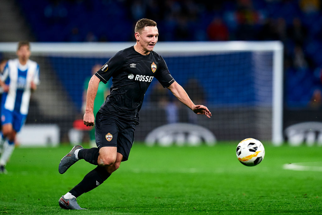 Report: West Ham in race for CSKA Moscow forward Fedor Chalov