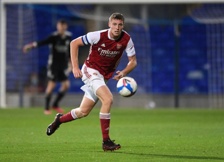 Arsenal loanee Mark McGuinness scores first career goal in 'tower of ...