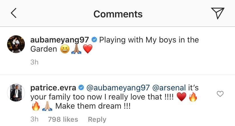 Patrice Evra sends heartfelt message to Arsenal star after new deal Patrice Evra sends heartfelt message to Arsenal star after new deal