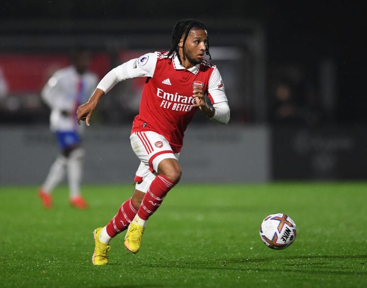 Mauro Bandeira scores his first-ever goal for Arsenal U21s