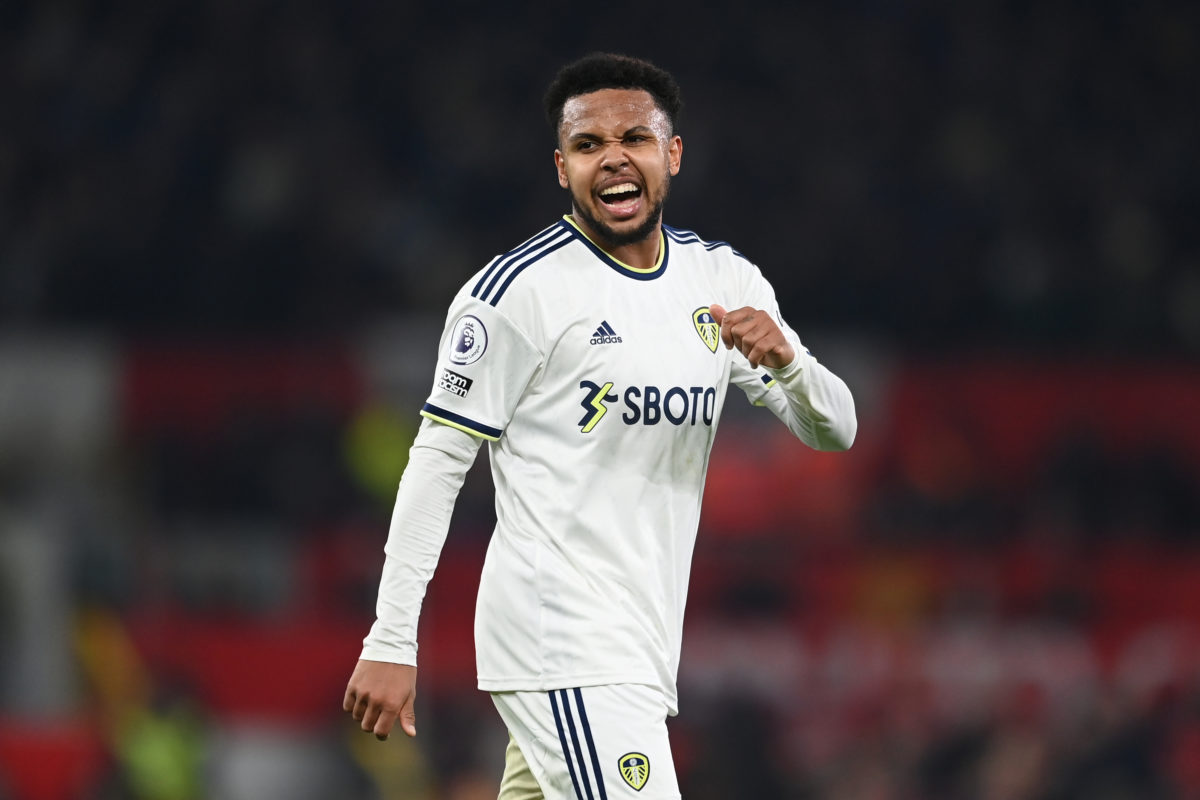 Leeds player says he's not injured despite limping after last night's game
