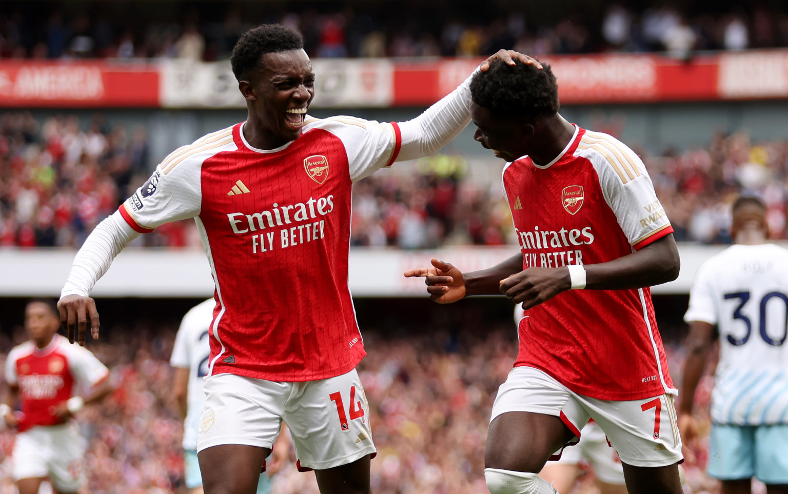 'Unreal': Eddie Nketiah blown away by 21-year-old Arsenal player vs ...