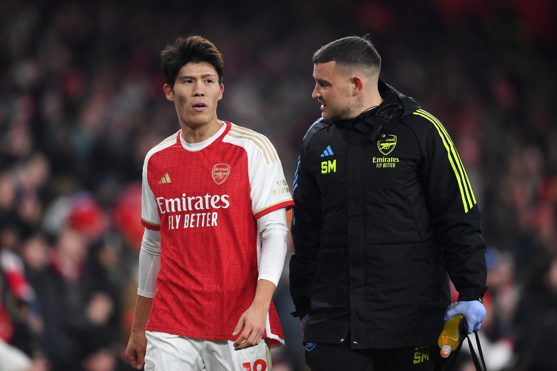Arsenals Martin Odegaard Sends Wordless Message To Takehiro Tomiyasu