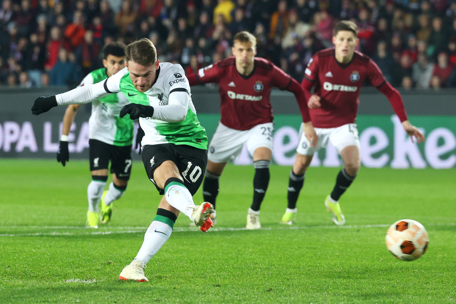 Alexis Mac Allister did something tonight that only Mohamed Salah has ...