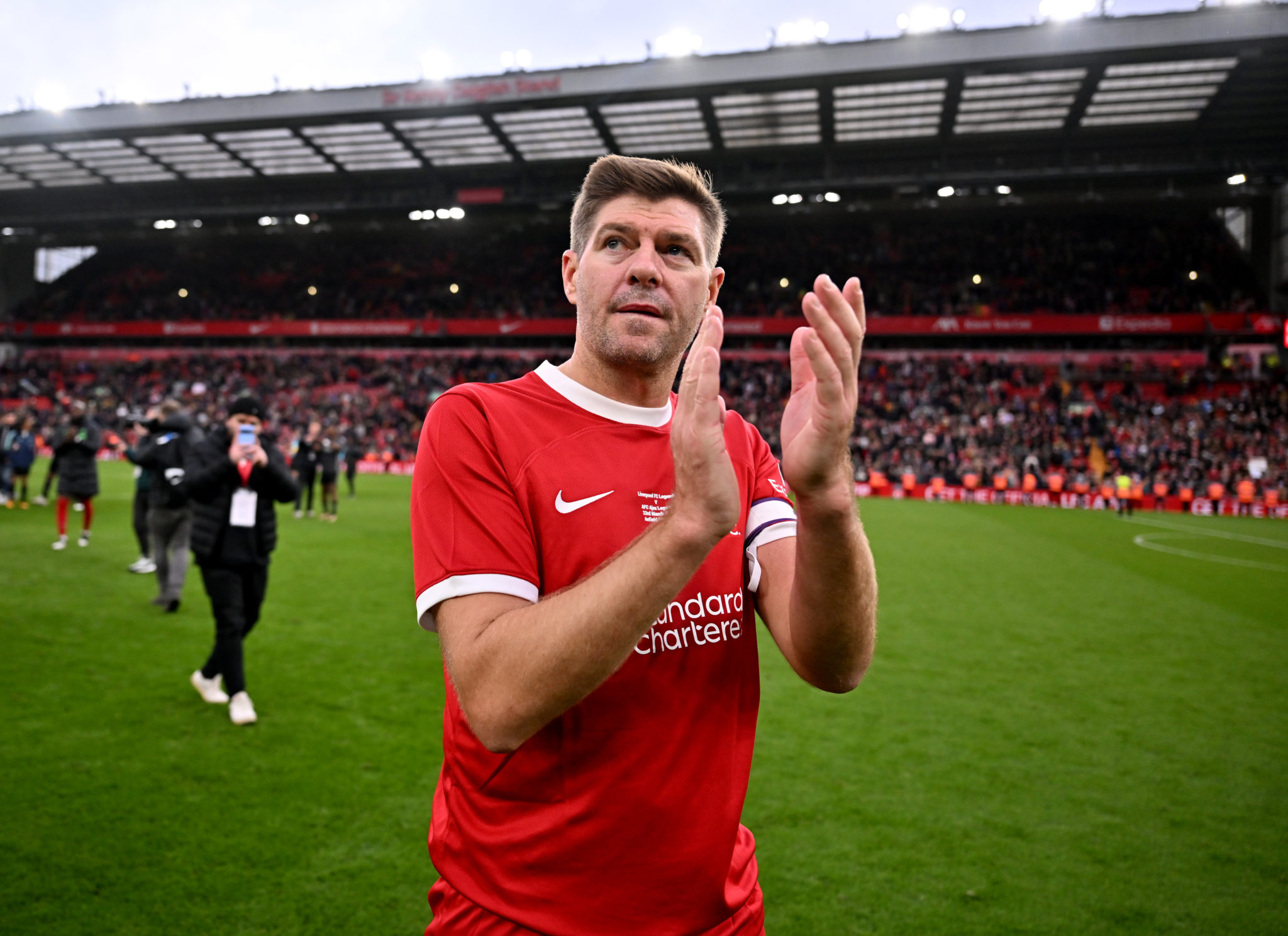 Steven Gerrard says he played with a striker at Liverpool who was even ...