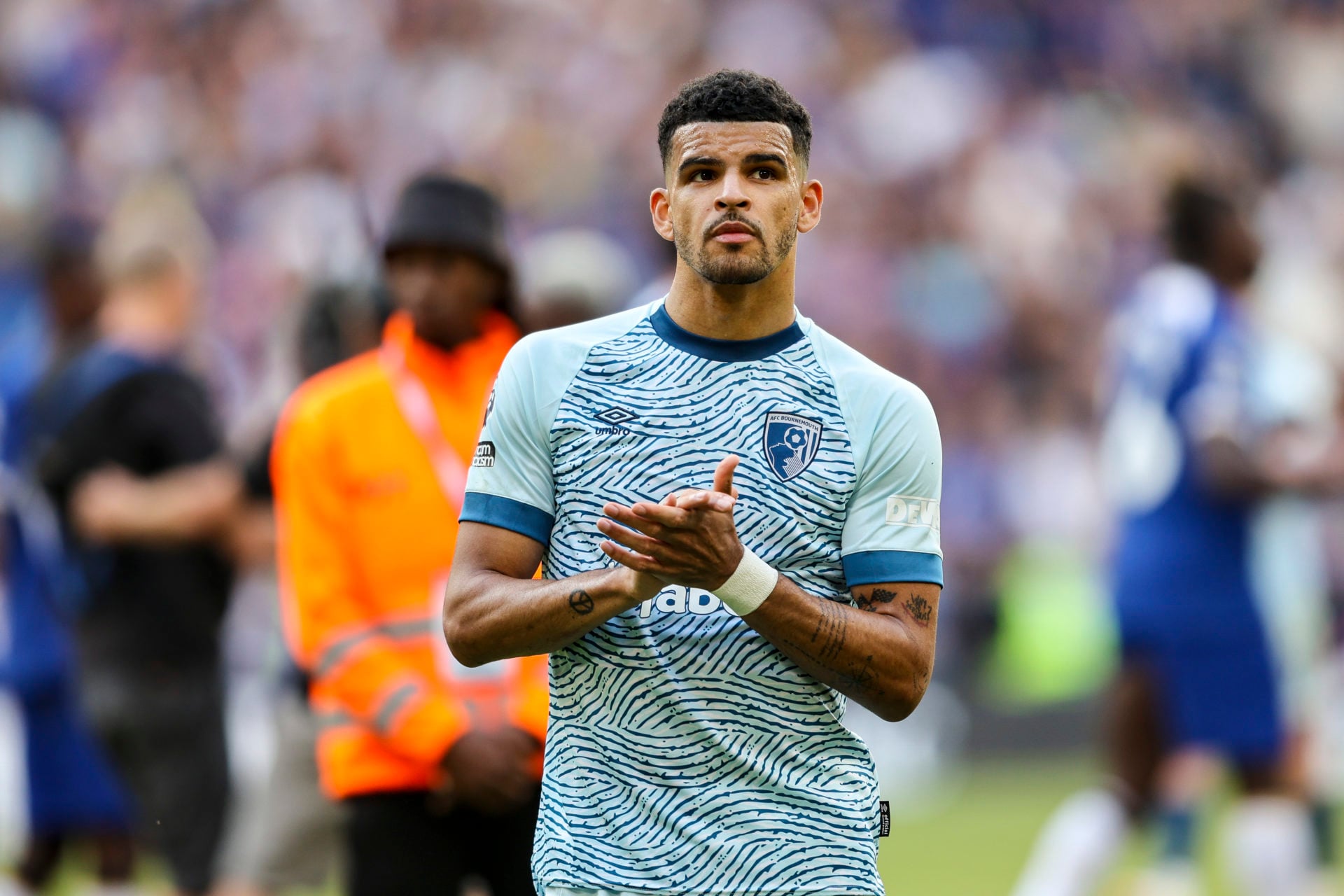 Dominic Solanke appears happy over transfer news out of Chelsea