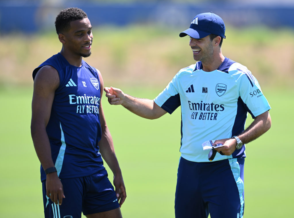 Mikel Arteta suggests he could use Jurrien Timber in completely ... Mikel Arteta suggests he could use Jurrien Timber in completely ...