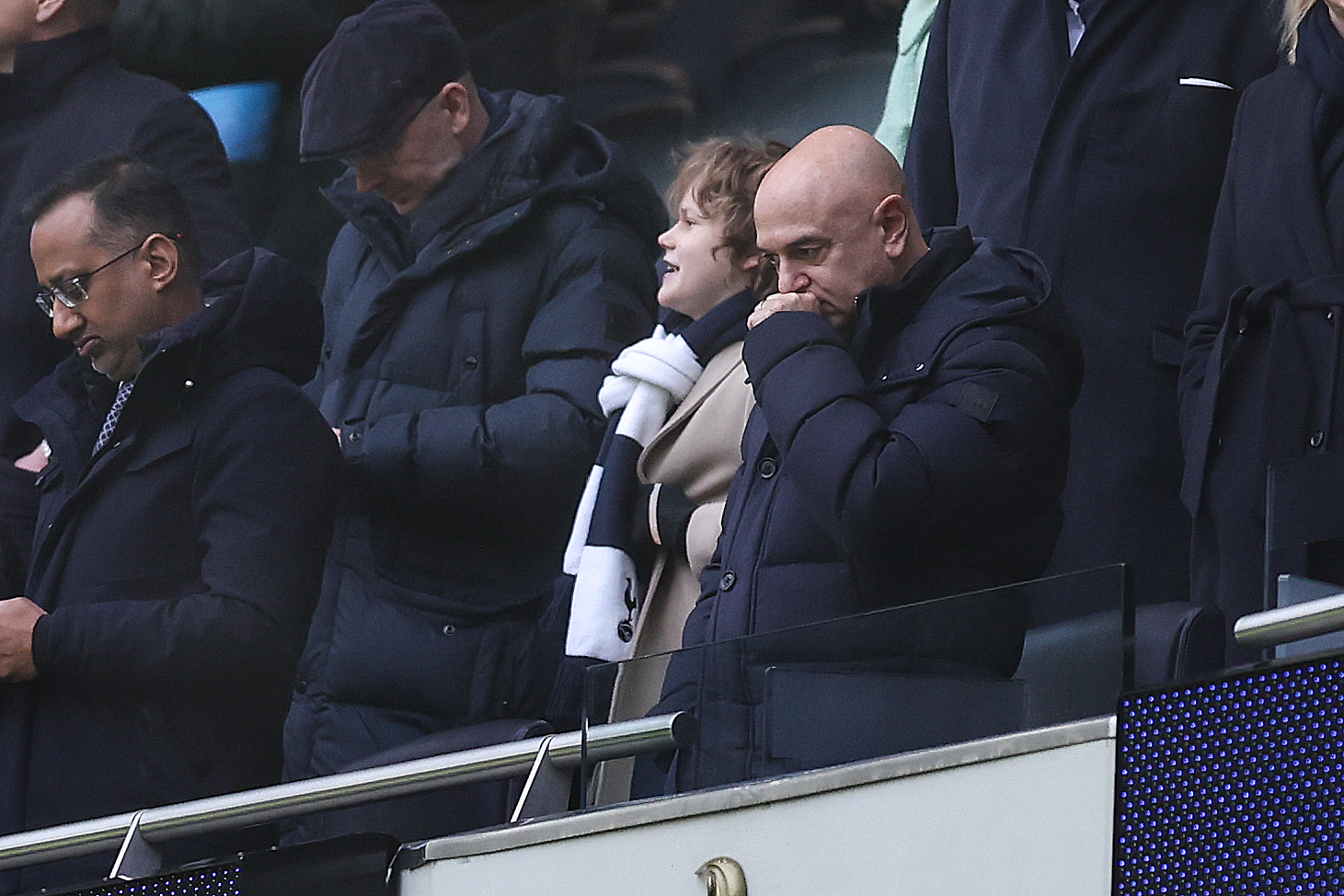 Tottenham fans unveil banner against Daniel Levy during match against ...